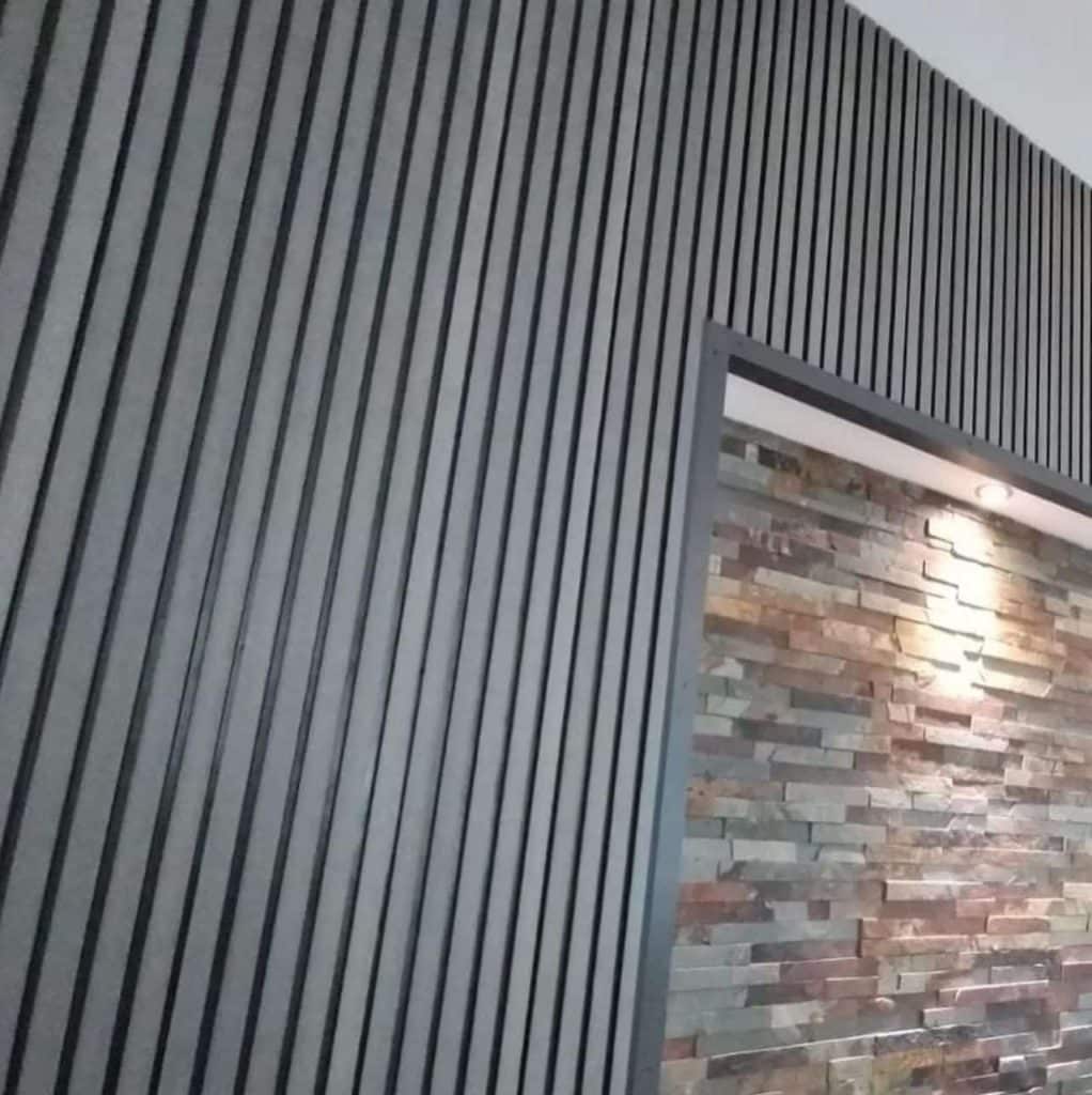 Lambrines para interiores exteriores